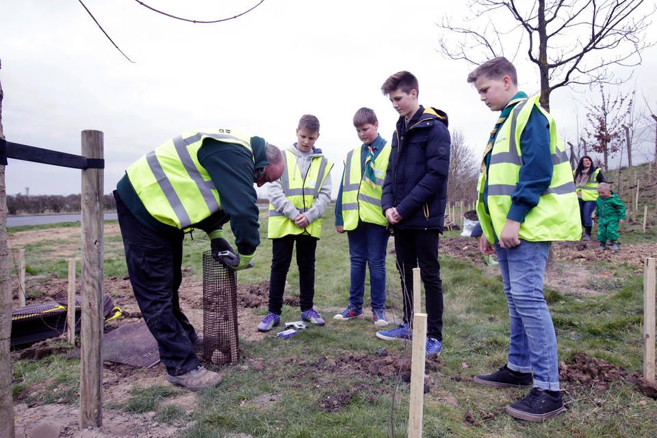 Landscape Bund – Alconbury Weald - Urban&Civic